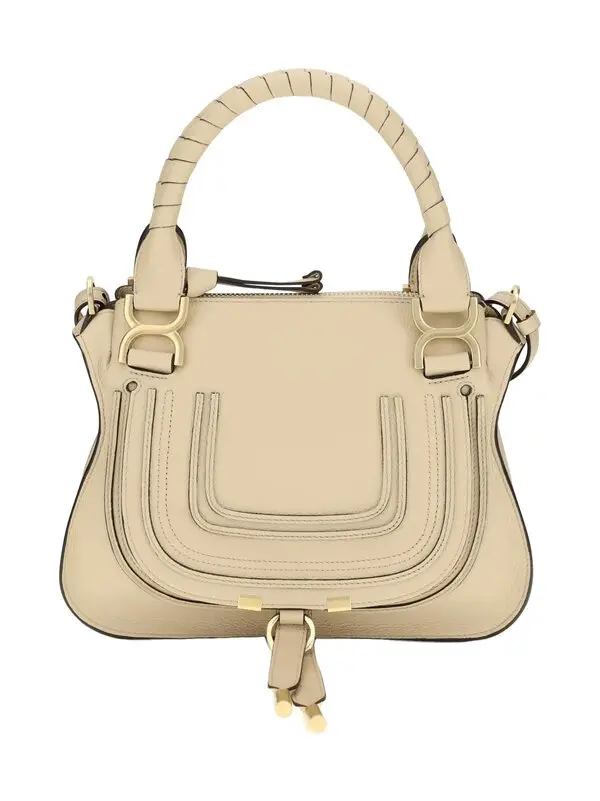Chloé Marcie Handbag - Cream