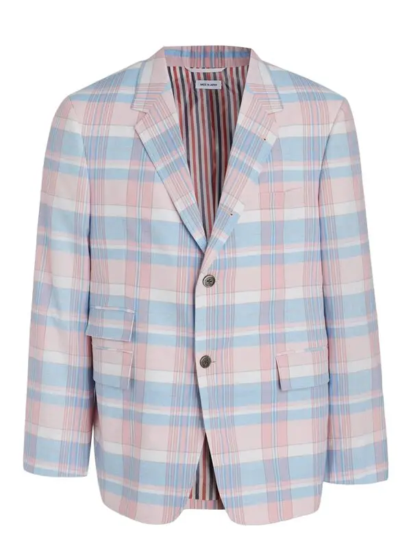 Thom Browne Checked Blazer - Multicolor