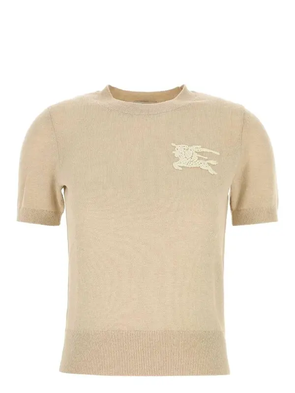 Burberry Wool Blend Sweater - Brown