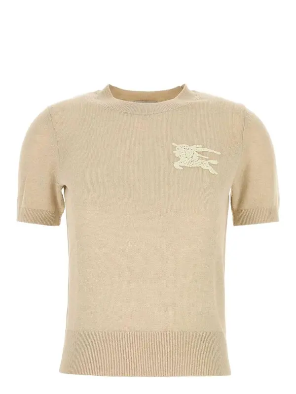 Burberry Wool Blend Sweater - Brown