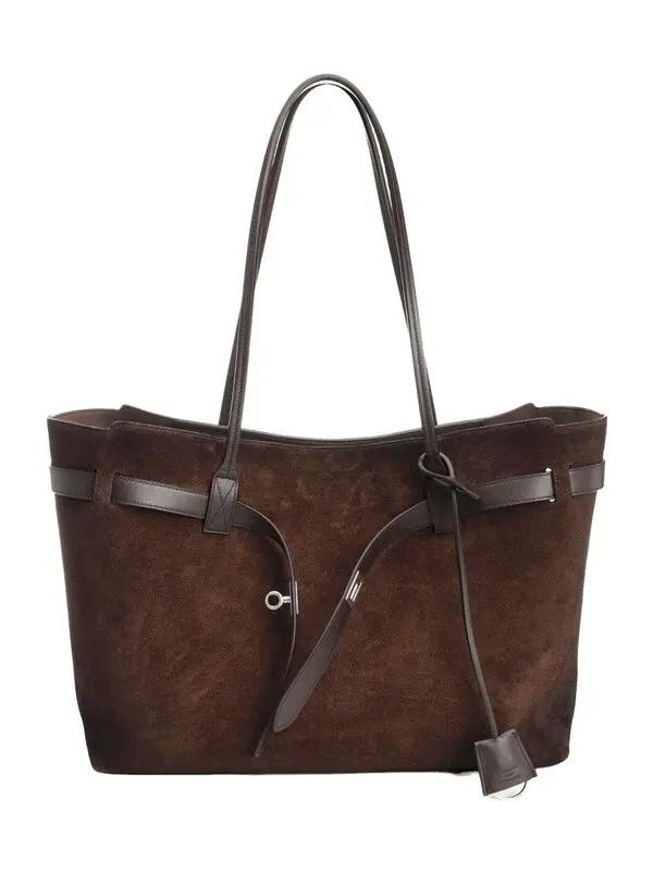 Balenciaga Bel Air Tote Bag Large - Brown