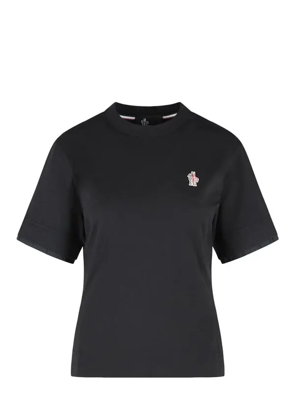 Moncler Cotton T-shirt - Black