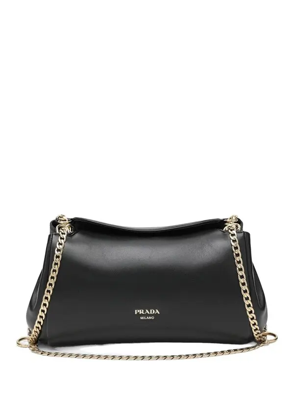 Prada Small Nappa Tumult Bag - Black