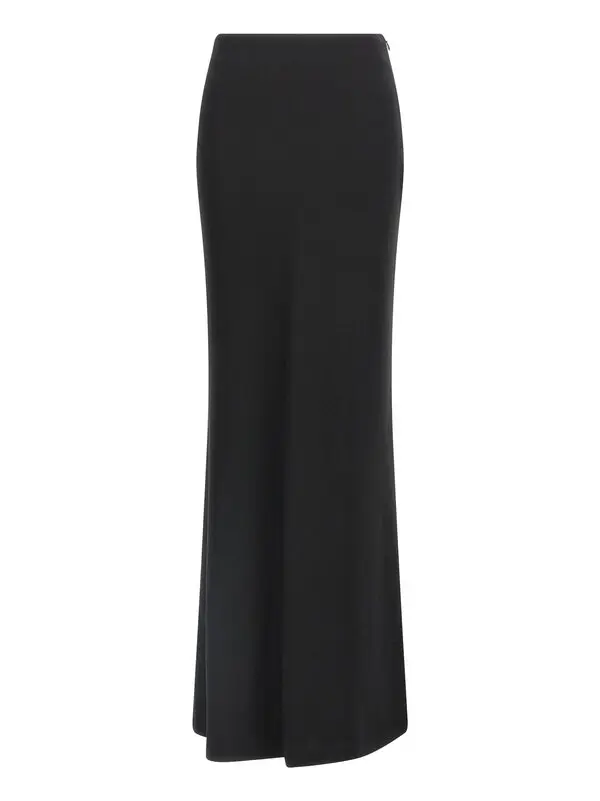 Alessandra Rich Silk Skirt - Black