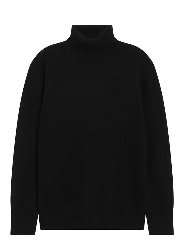TOTEME Cashmere Turtleneck - Black
