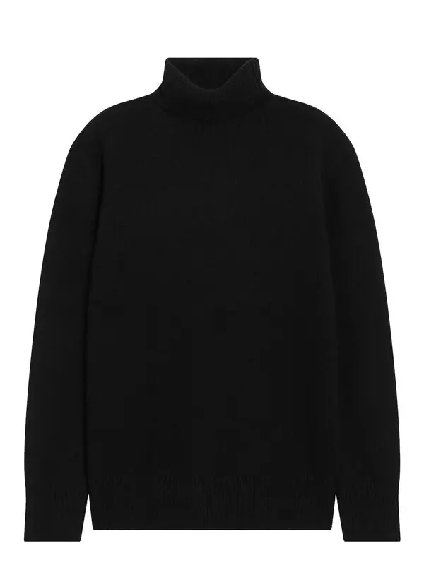 TOTEME Cashmere Turtleneck - Black
