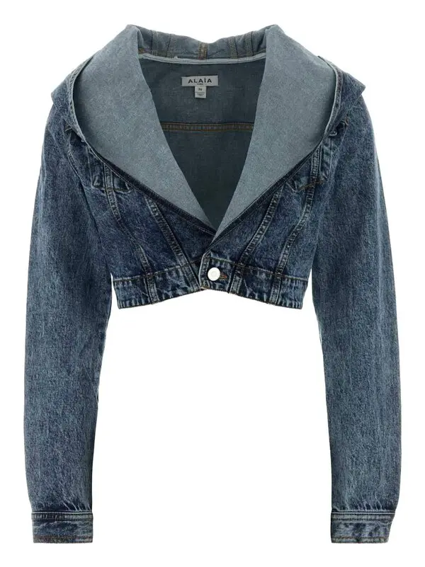Alaïa Denim Jacket - Blue