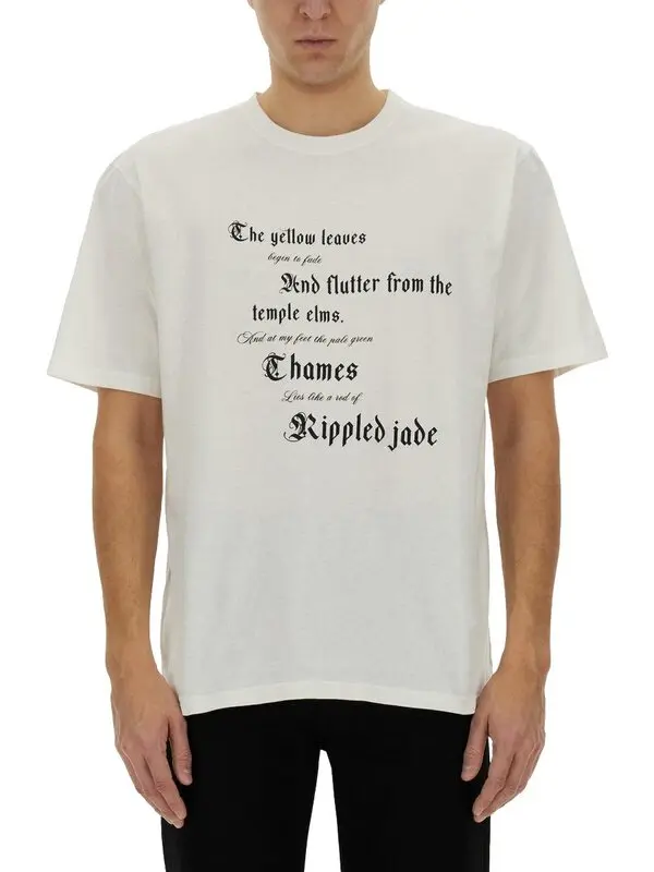 Alexander McQueen T-shirt With Print - White