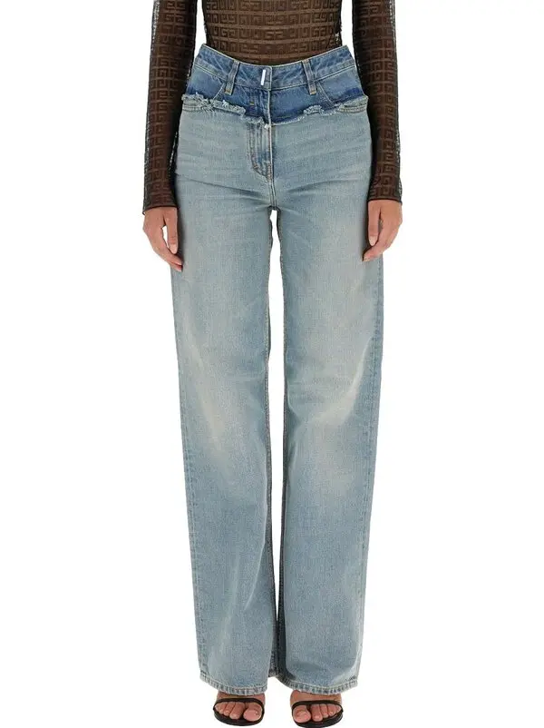 Givenchy Oversize Jeans - Blue