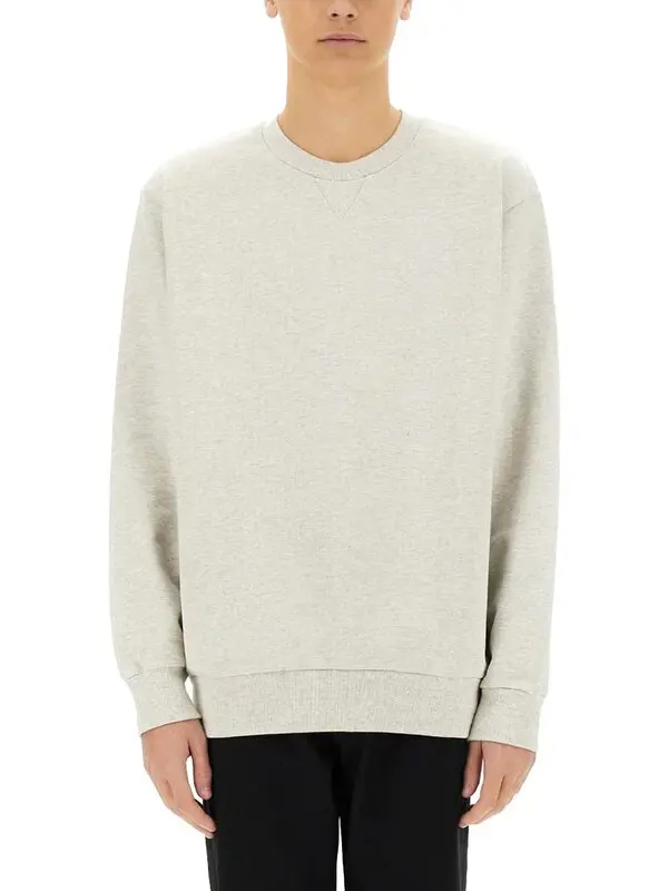 A.p.c. Sweatshirt With Logo - Gray
