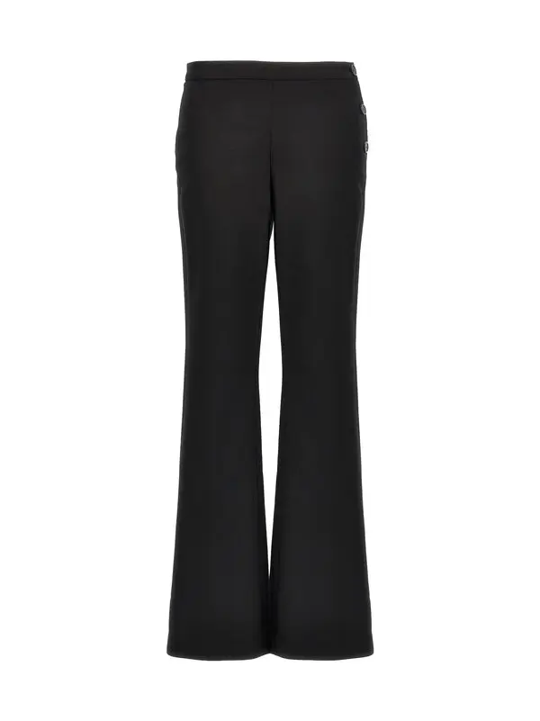 COURREGES Oblique Tailored Pants - Black