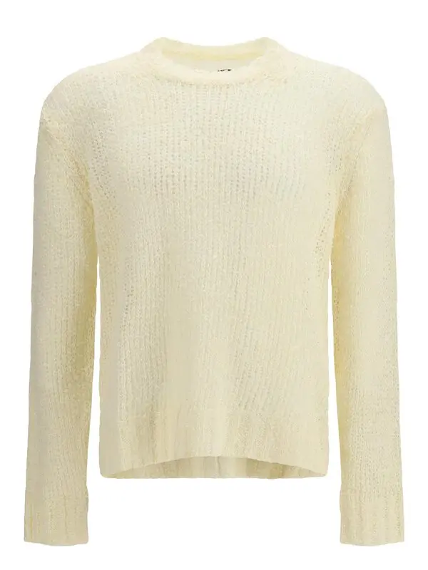 JIL SANDER Openwork Sweater - Yellow