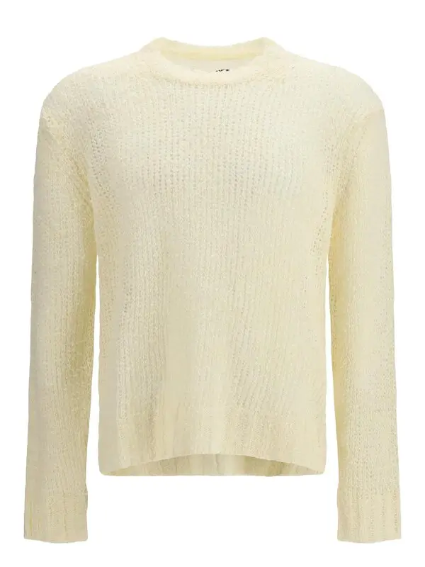 JIL SANDER Openwork Pullover - Yellow