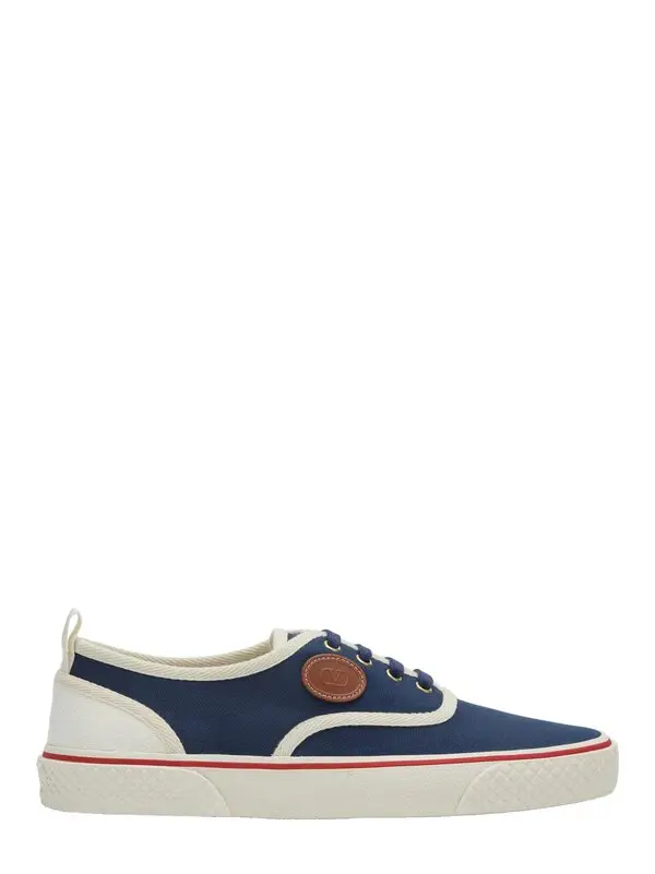 Valentino Garavani Nojoke Cotton Sneakers - Blue