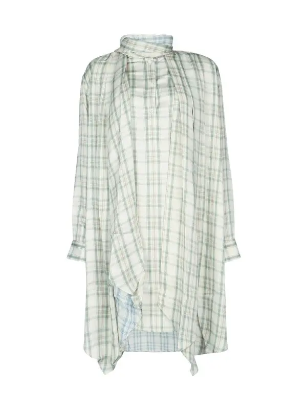 Acne Studios Patterned Preferred Viscose Dress - Multicolor
