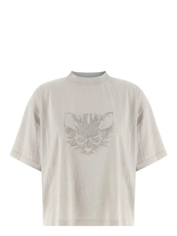 Balenciaga Kittycat' T-shirt - White