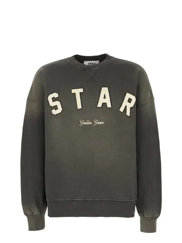 GOLDEN GOOSE Sweatshirt With Logo - Multicolor
