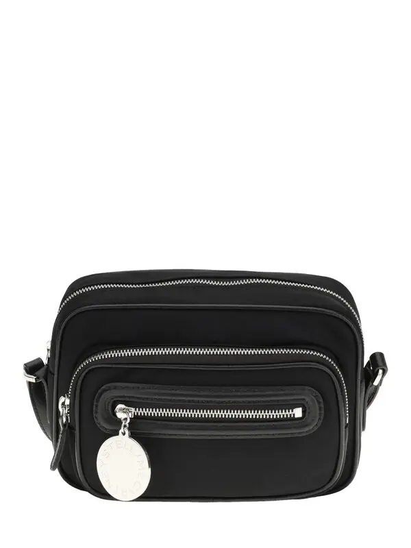 Stella McCartney Dartmoor Shoulder Bag In Econyl - Black