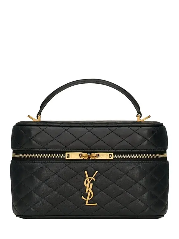 Saint Laurent Gaby Vanity Bag - Black