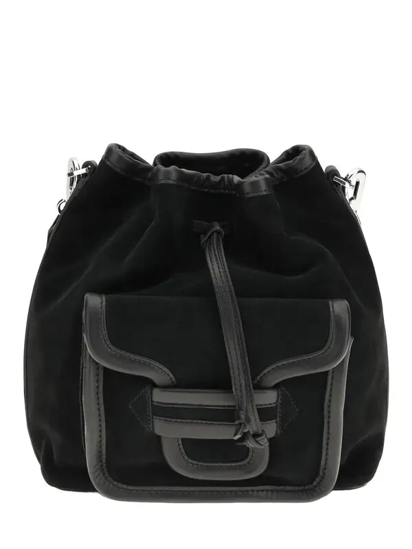 Pierre Hardy Alpha Bucket Bag - Black