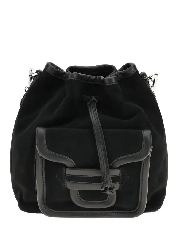 Pierre Hardy Alpha Bucket Bag - Black
