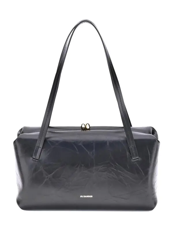 JIL SANDER Small Goji Pillow Shoulder Bag - Black