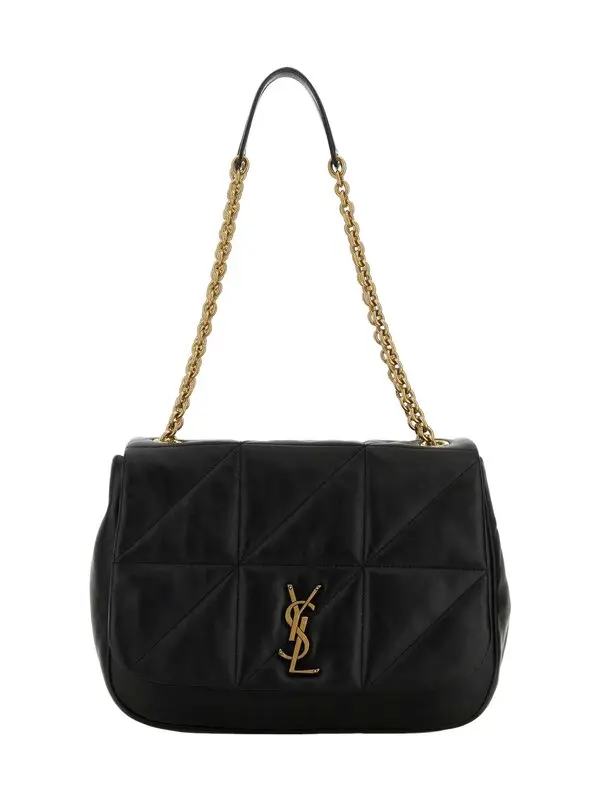 Saint Laurent Nappa Leather Medium Jamie 4.3 Shoulder Bag - Black