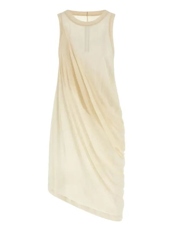 Rick Owens Anthem Tank' Top - Cream