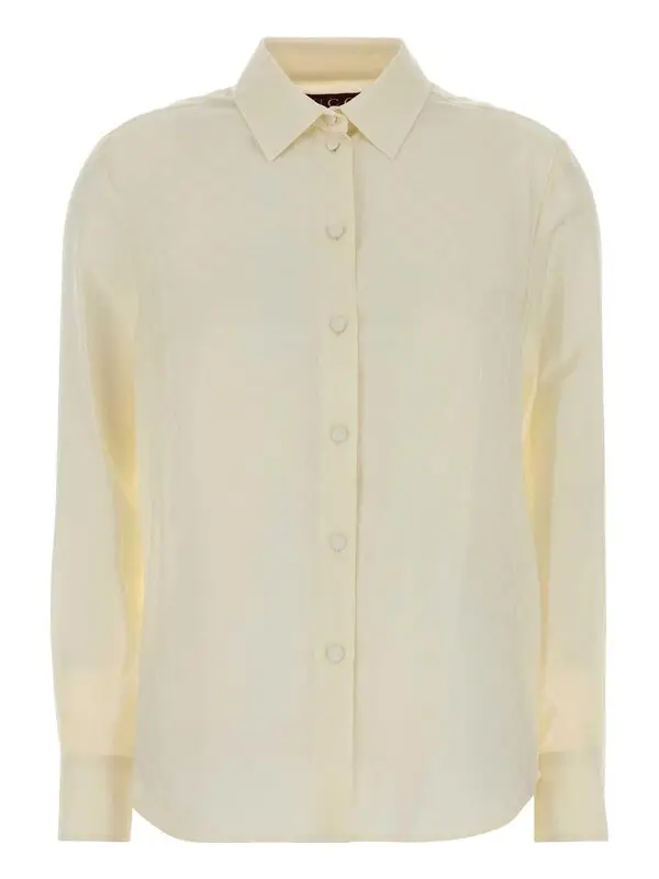 Gucci Crepe Shirt - White
