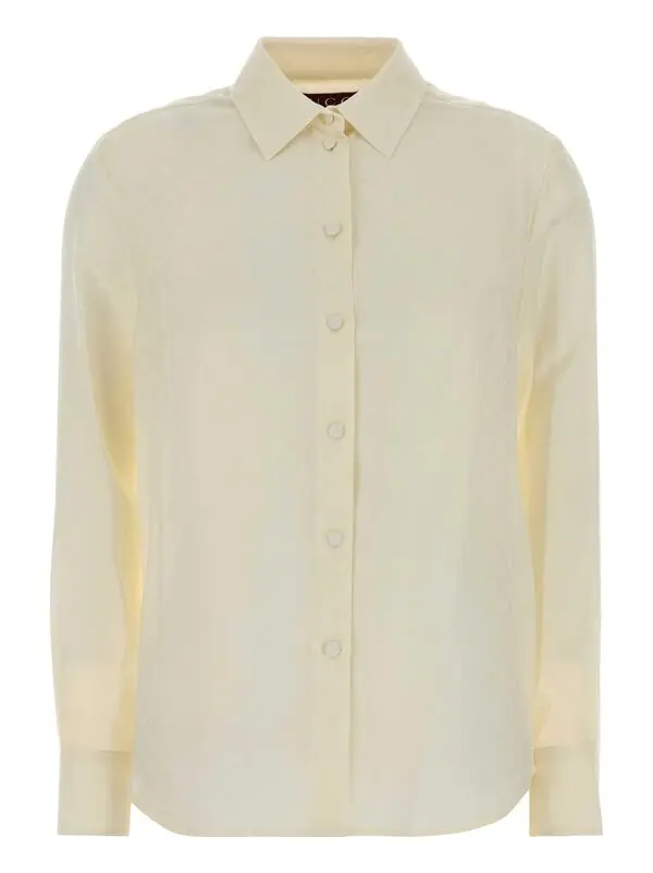 Gucci Crepe Shirt - White