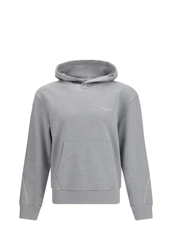 Givenchy Cotton Hoodie - Gray
