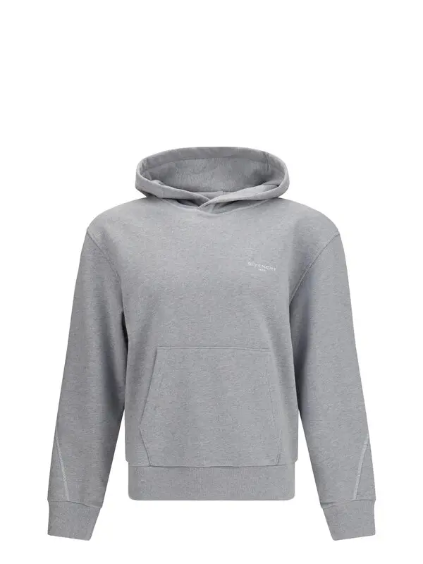 Givenchy Cotton Hoodie - Gray