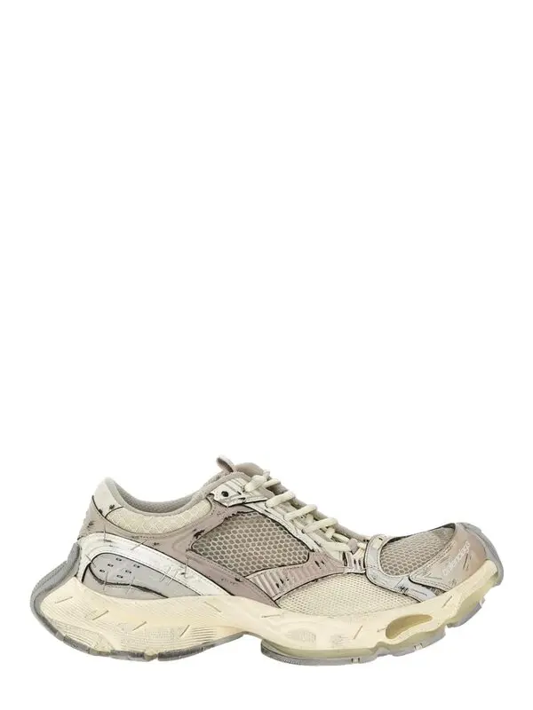 Balenciaga Stapler Sneaker - Cream