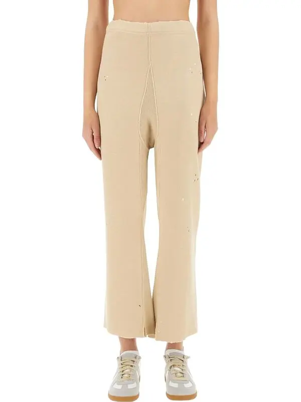 MAISON MARGIELA Cotton Pants - Cream