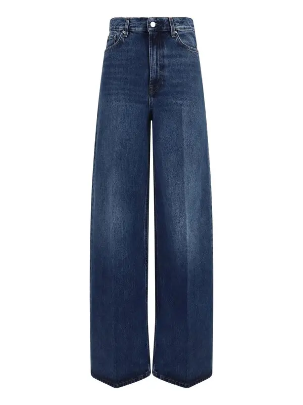 TOTEME Wide-leg Denim Jeans - Blue