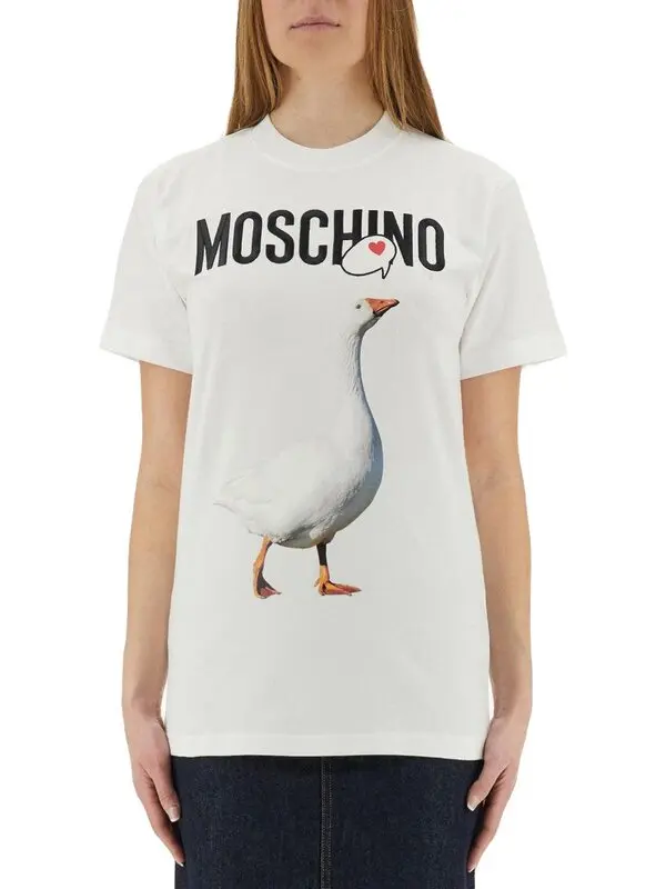 Moschino Goose T-shirt - White