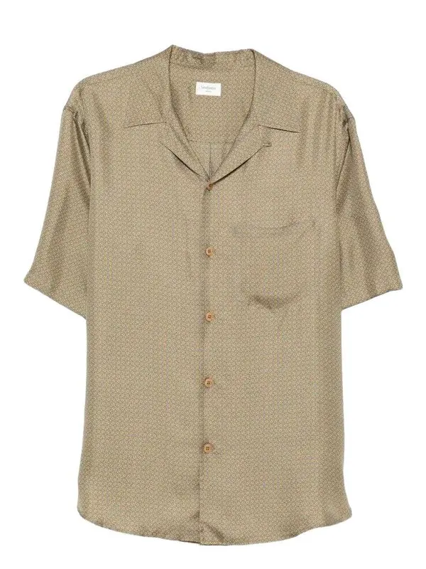 Saint Laurent Boxy Shirt - Multicolor