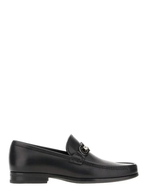 FERRAGAMO Leather Loafers - Multicolor