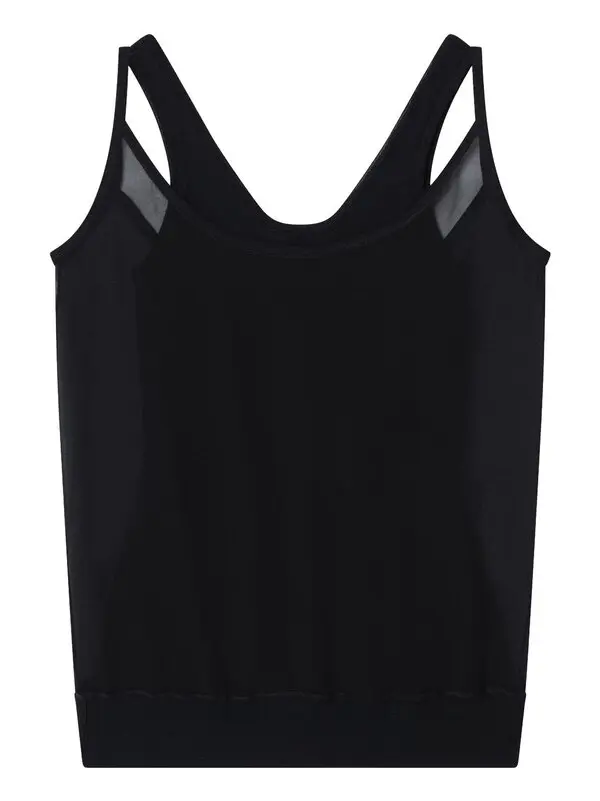 Fendi Viscose Sleeveless Dress - Black
