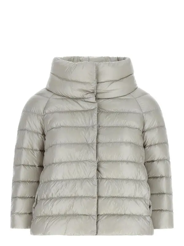 Herno Sofia Cape - Gray