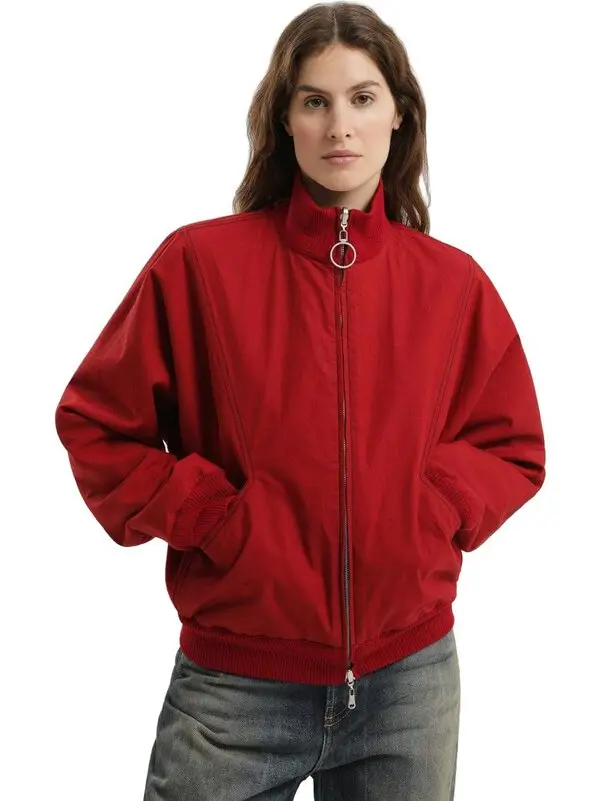 1989 STUDIO Reversible Bomber Jacket - Red