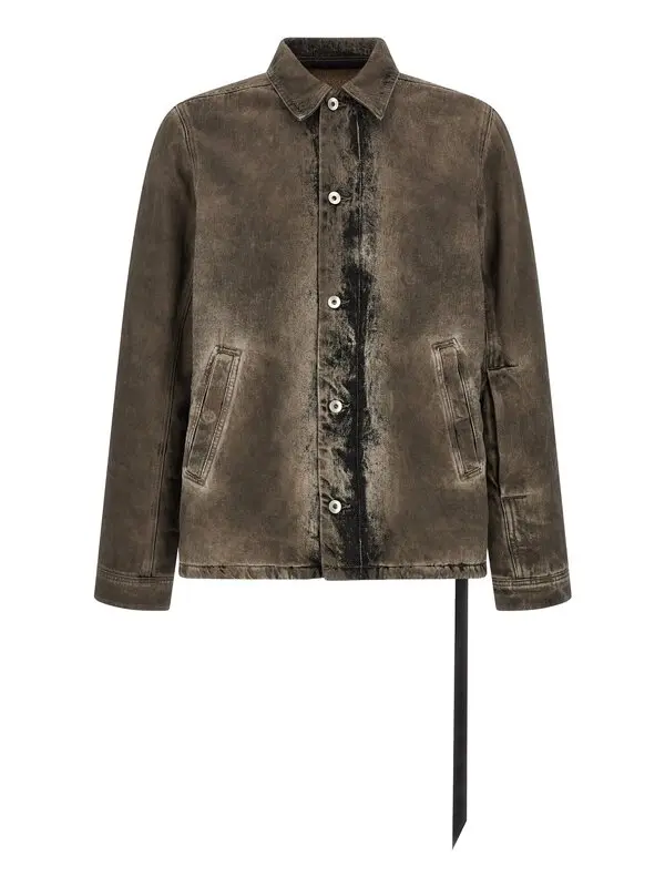 Rick Owens Brad' Jacket - Gray