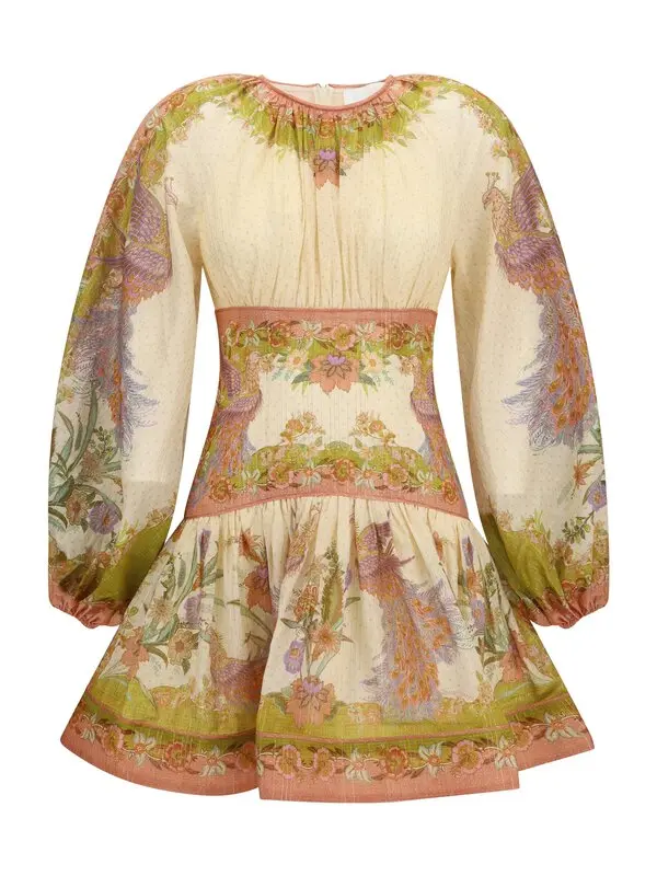 Zimmermann Indra Mini Dress - Multicolor