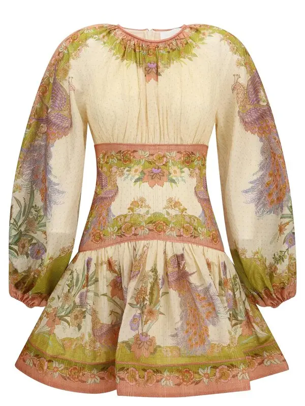 Zimmermann Indra Mini Dress - Multicolor