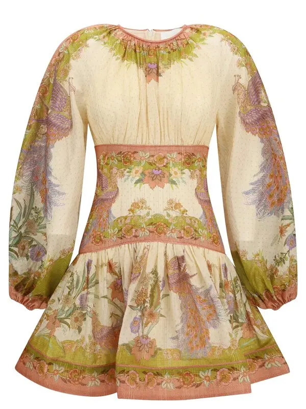 Zimmermann Indra Mini Dress - Multicolor