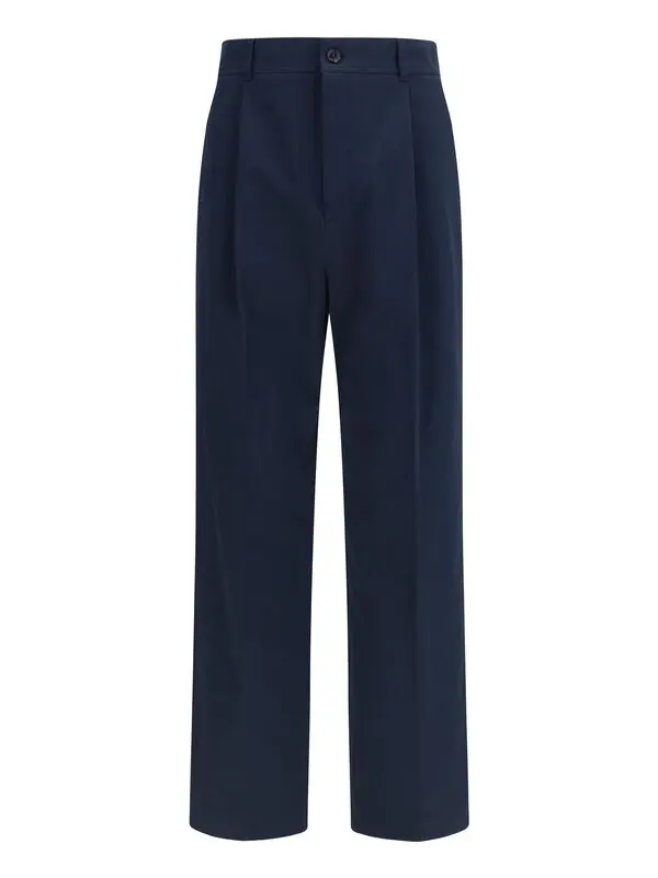 Valentino Garavani Straight Pants - Blue