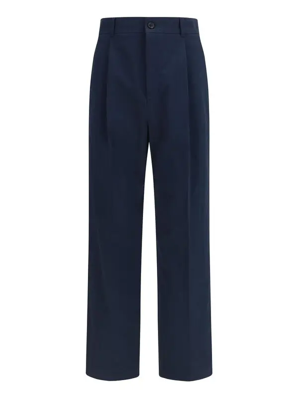 Valentino Garavani Straight Pants - Blue