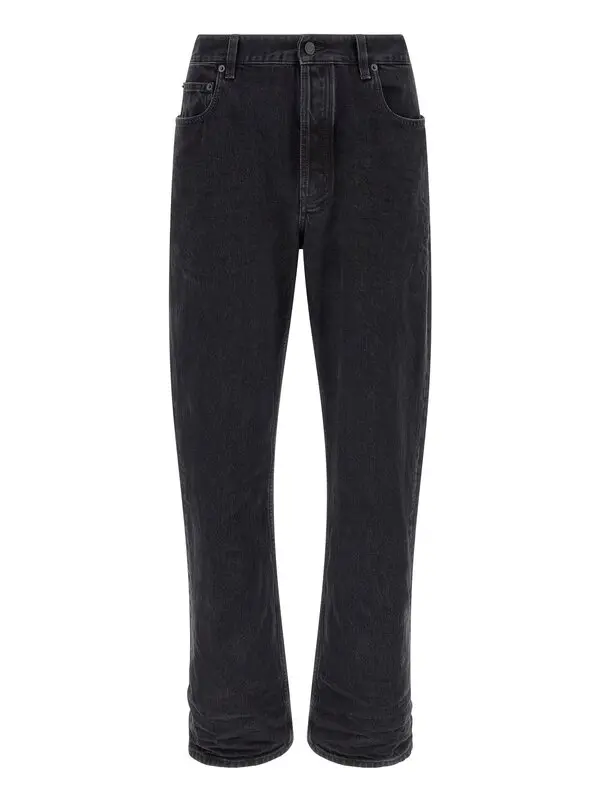 Saint Laurent Relax Tapered Jeans - Black