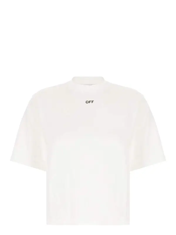 Off-White Graphic Print T-shirt - Multicolor