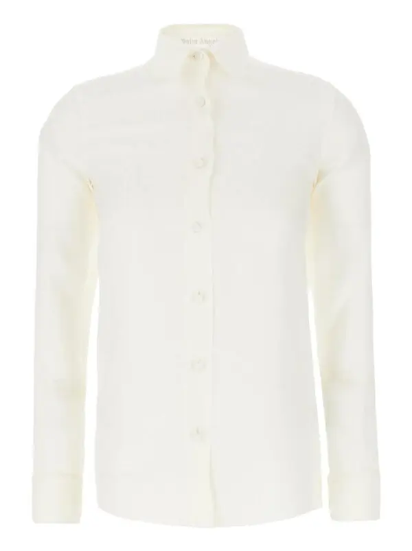 Palm Angels Classic Collar Button Up Shirt - Multicolor